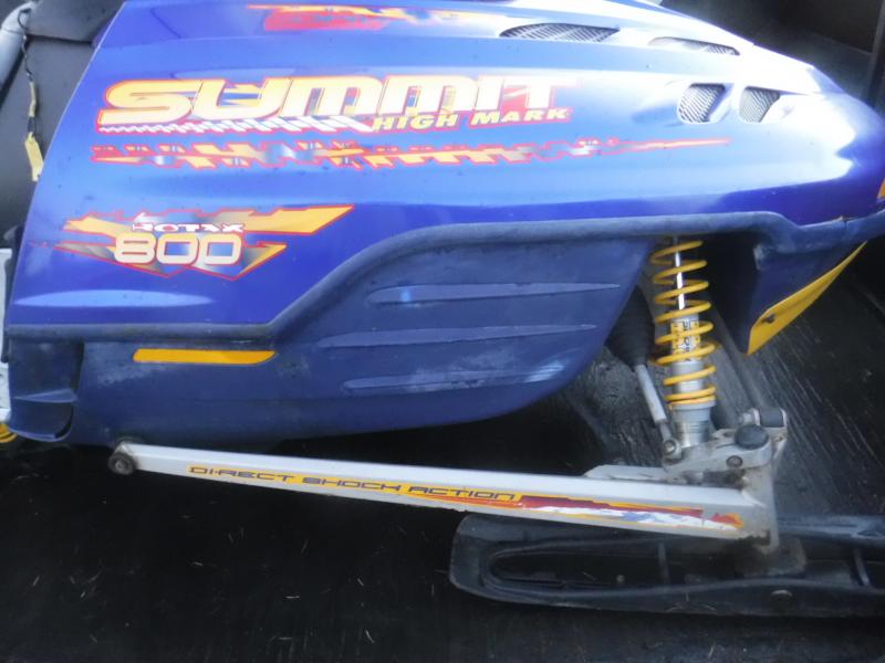2001 Ski Doo Summit Rotax 800 Ski Doo Package Includes 2 Ski Doos And ...