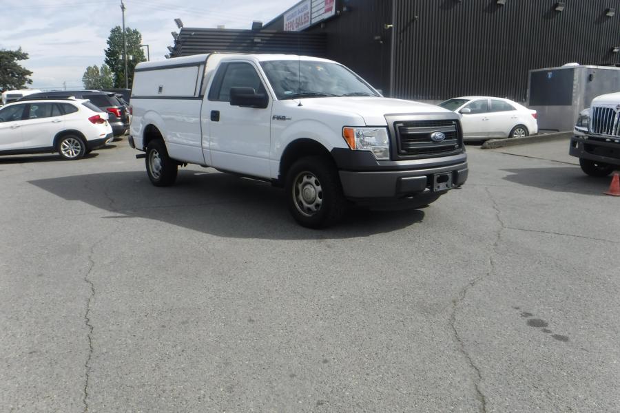 2013 Ford F-150 XL 8-ft. Bed 4WD Long Box with Canopy | Repo.com