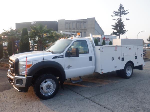 2011 Ford F-550 Regular Cab Service Truck 2WD Dually Diesel | Repo.com