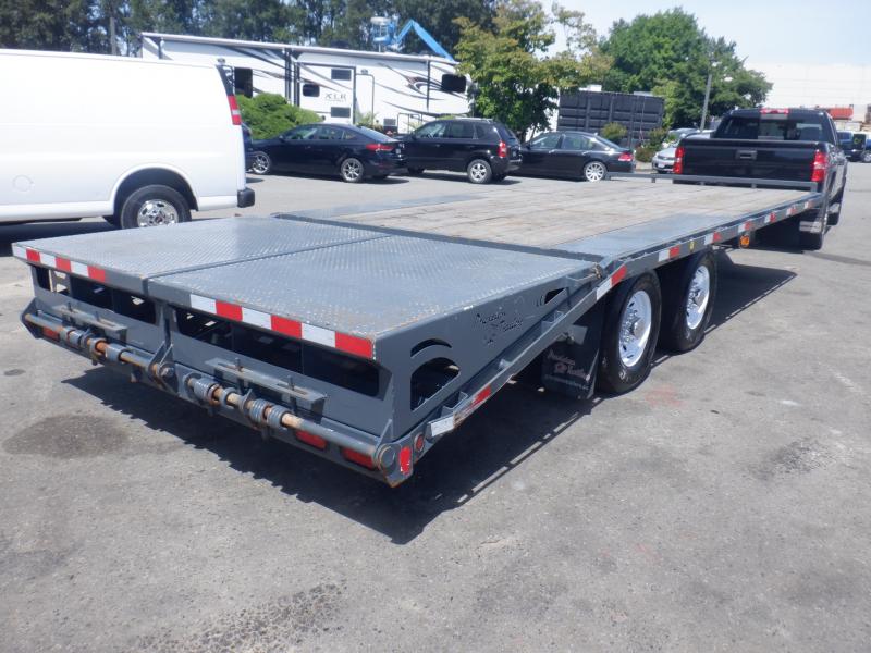 2018 Precision Tra/rem Bf22b-7k 16 Foot Flat Deck Trailer With Ramp ...