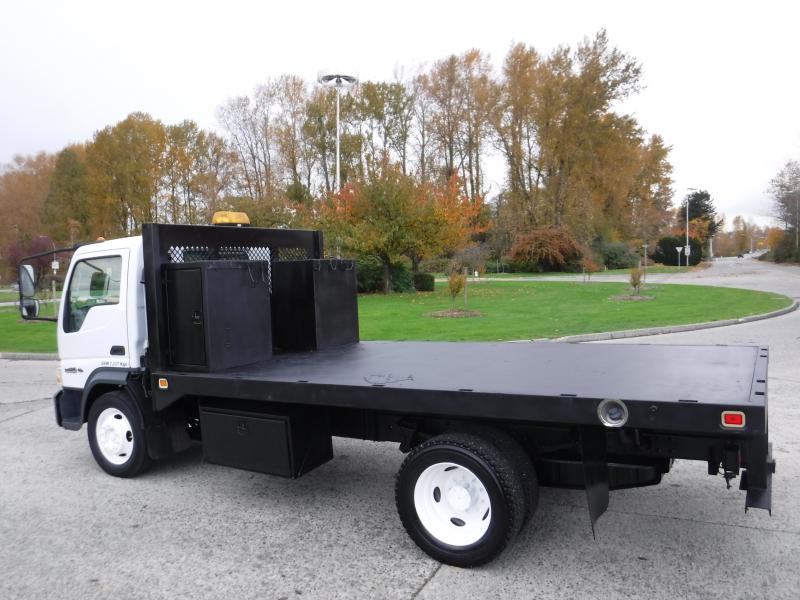 2006 Ford LCF 450 14 Foot Flat Deck Regular Cab Dually 2WD Diesel ...