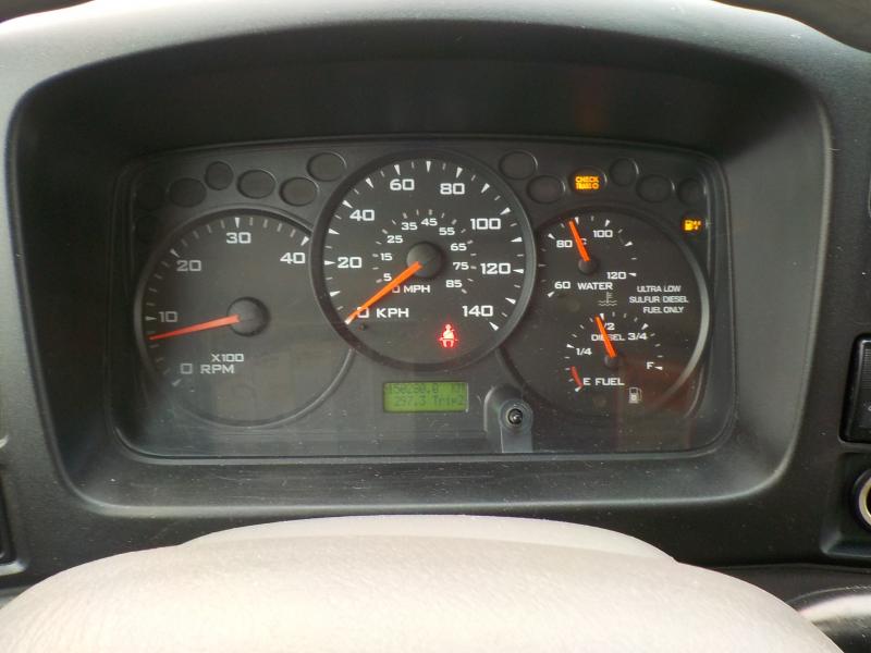 2008 International CF 600 City Star 14 Foot Dually Flat Deck Diesel w ...