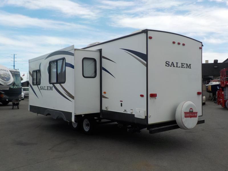 2014 Forest River Salem T27DBUD 27 Foot Travel Trailer with 1 Slide Out ...