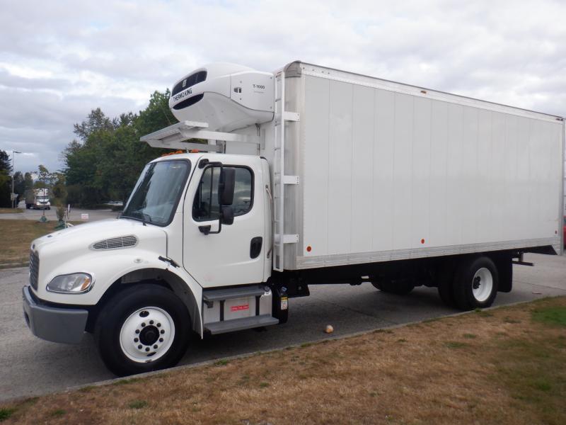 2013 Freightliner M2 106 22 Foot Reefer Cube Van Diesel With Air Brakes ...