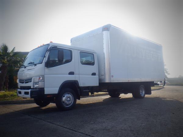 2012 Mitsubishi Fuso FE 18 Foot Cube Van Diesel | Repo.com