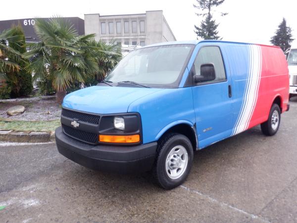 2006 Chevrolet Express 2500 Cargo Van With Rear Shelving | Repo.com