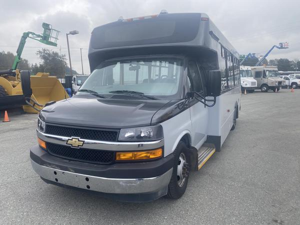 2017 Chevrolet Express G4500 21 Passenger Bus With Wheelchair ...