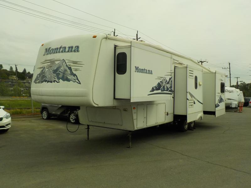 Repo.com | 2005 Keystone Montana 3400RL Fifth Wheel Travel Trailer w/ 4 ...