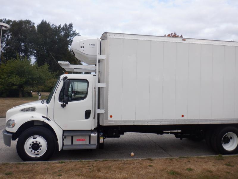 2013 Freightliner M2 106 22 Foot Reefer Cube Van Diesel With Air Brakes ...