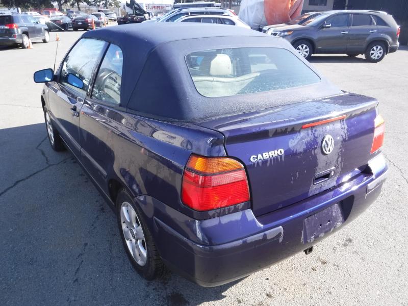 2002 Volkswagen Cabrio GLX Convertible | Repo.com