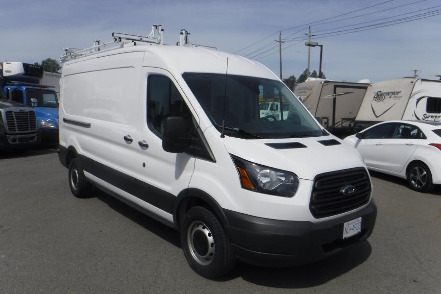 2018 Ford Transit 250 Cargo Van Medium Roof 148-in. WB with Ladder Rack ...