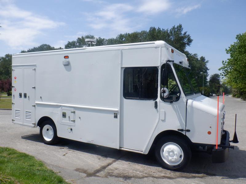 2014 Freightliner MT45 Chassis 14 Foot Cargo Step Van With Workshop 3 ...